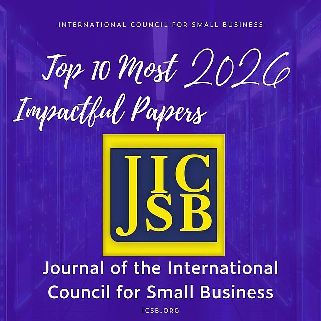 JICSB Top Papers for 2025 | ICSB | International Council for Small Business