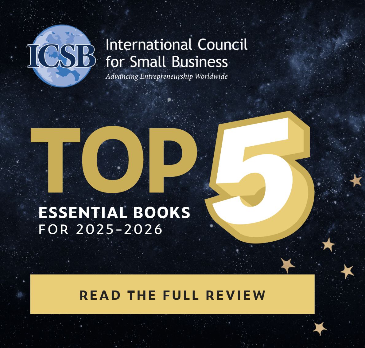 Essential Books 2025-2026 | ICSB | International Council for Small Business